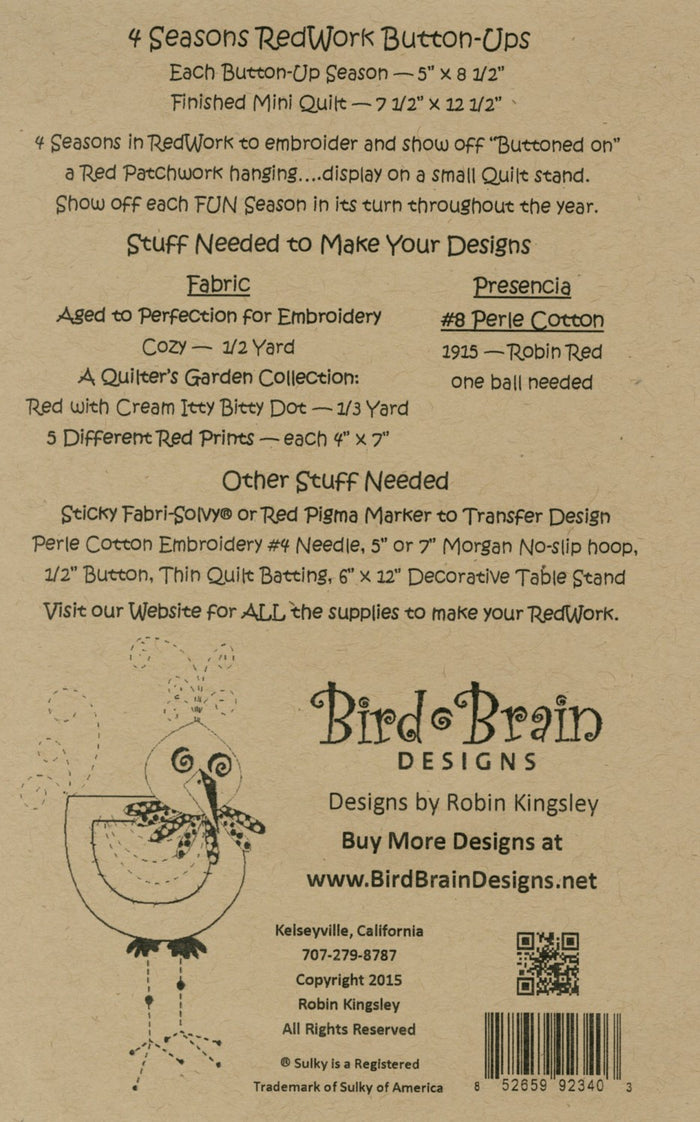 Bird Brain Designs Quilt Patterns – Quilting Books Patterns and Notions