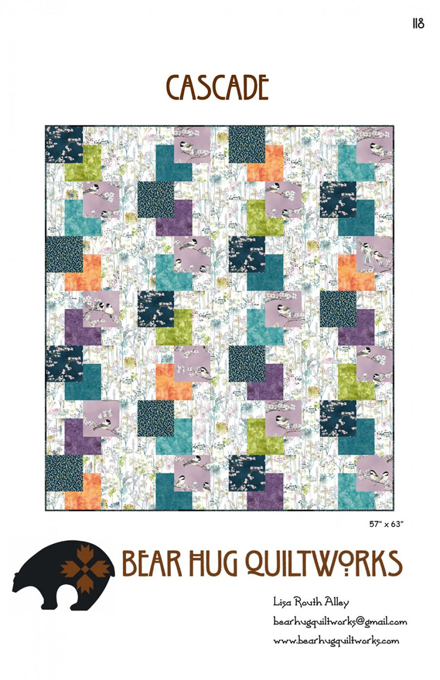 Cascade Quilt Pattern QBPN Patterns – Quilting Books Patterns and Notions