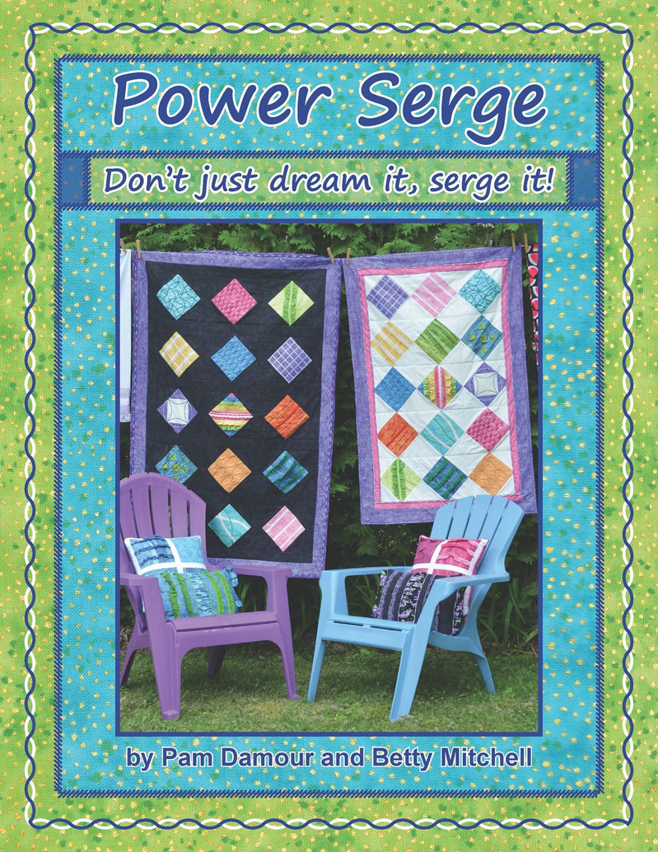 Power Serge Book Quilting Patterns – Quilting Books Patterns and Notions