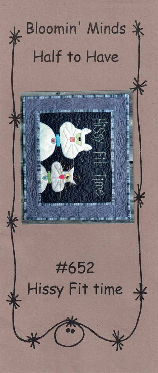 Hissy Fit Time Pattern – Quilting Books Patterns and Notions