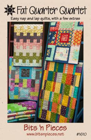 Fat Quarter Quartet Pattern – Quilting Books Patterns and Notions