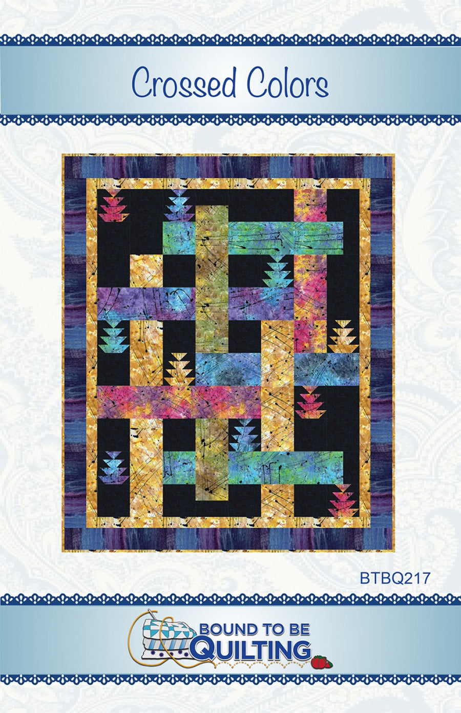 Crossed Colors Pattern – Quilting Books Patterns and Notions