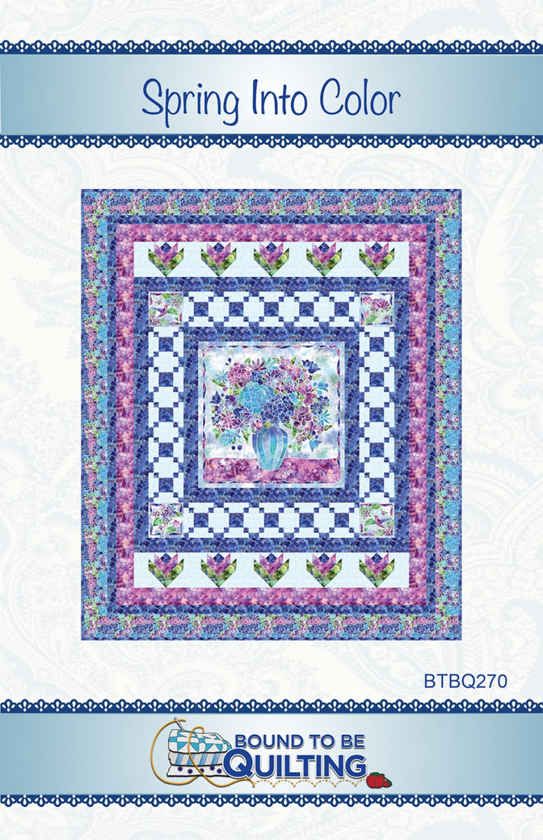 Spring Into Color Patterns – Quilting Books Patterns and Notions