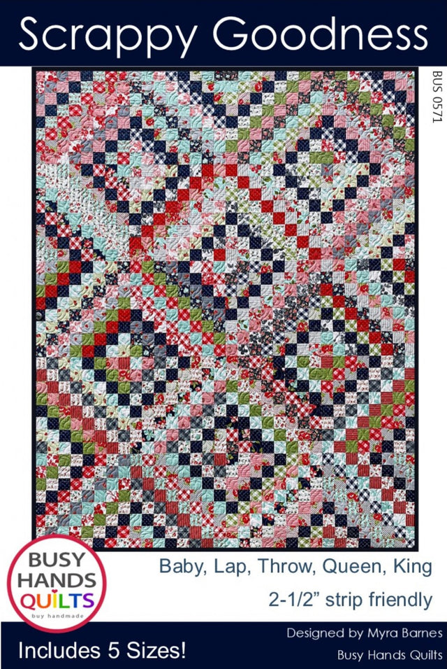 Scrappy Goodness Quilt Pattern Patterns – Quilting Books Patterns and ...