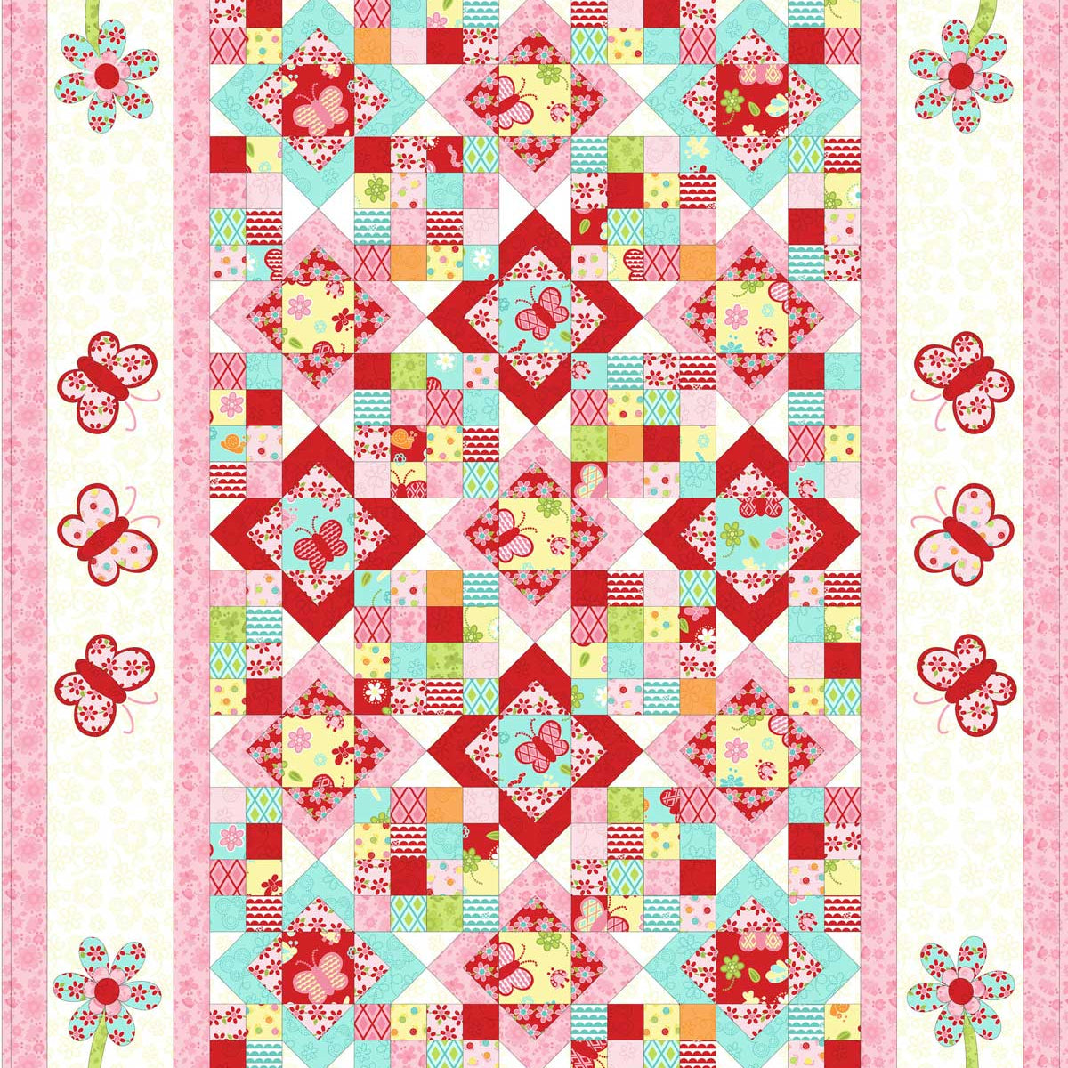 Blossom Like A Butterfly Downloadable Pattern – Quilting Books Patterns ...