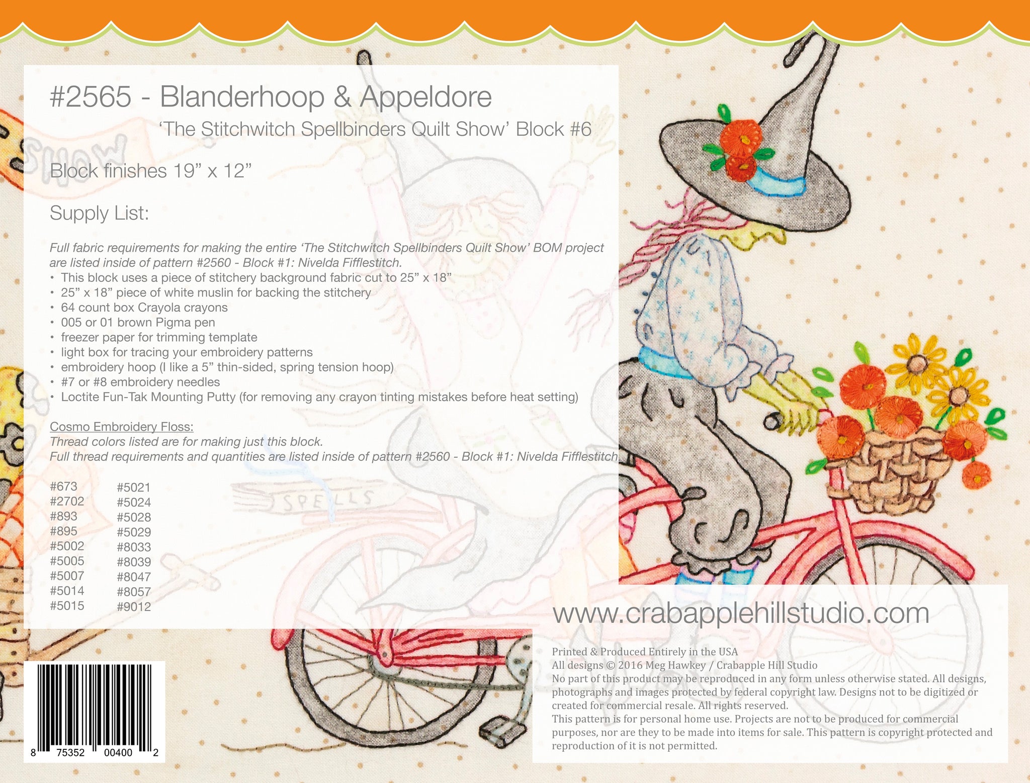 Stitchwitch Spellbinders Quilt Show 6 QBPN Pattern – Quilting Books ...