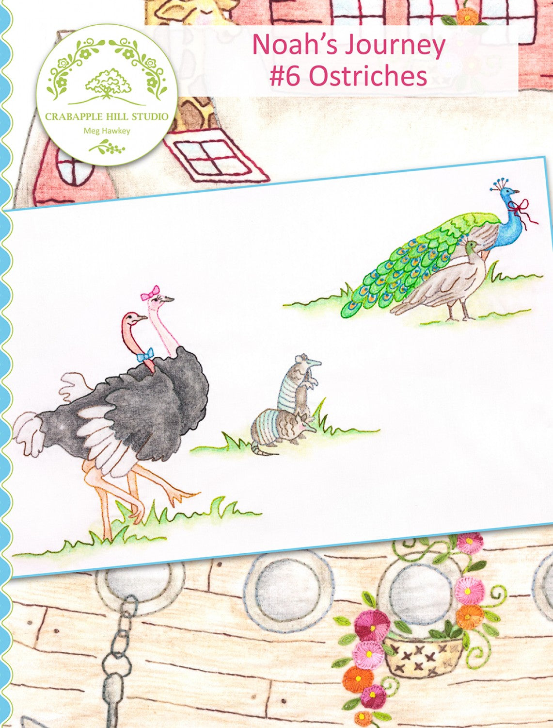 Noah's Journey #6 Ostriches Patterns – Quilting Books Patterns and Notions