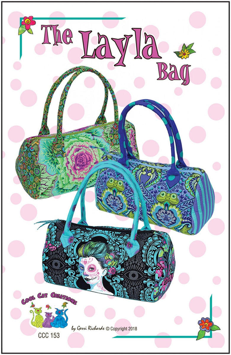 The Layla Bag Quilters Pattern – Quilting Books Patterns and Notions