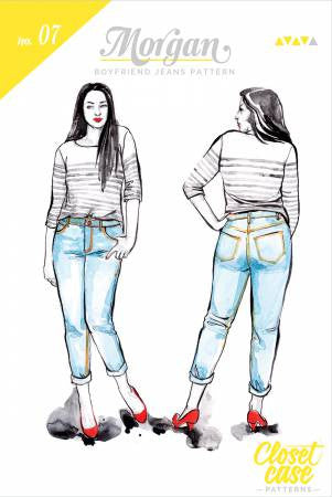 Morgan Boyfriend Jeans QBPN Pattern – Quilting Books Patterns and Notions