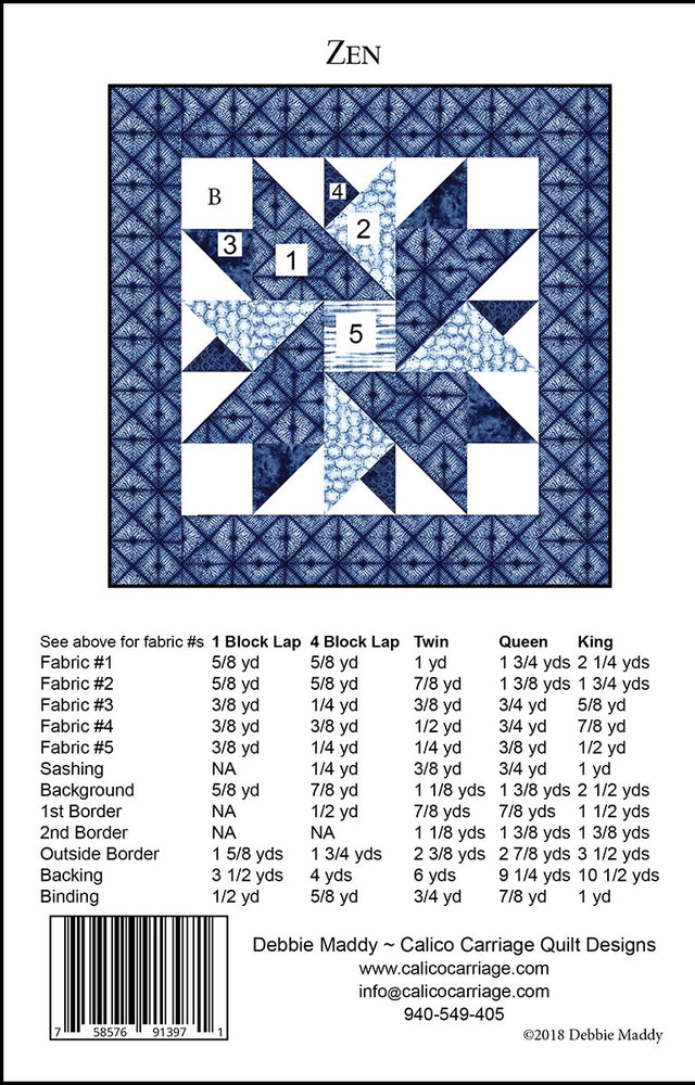 Zen Quilters Pattern – Quilting Books Patterns and Notions