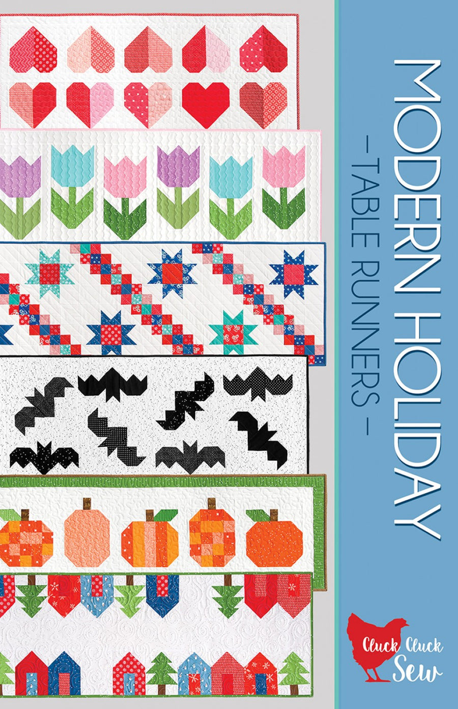 Modern Holiday Table Runners Quilting Patterns – Quilting Books ...