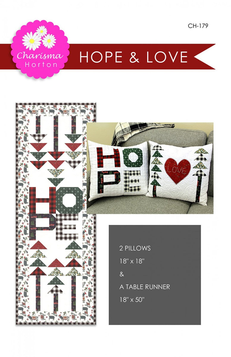 Hope & Love Pattern – Quilting Books Patterns and Notions