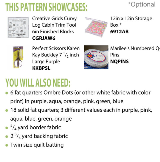 Wiggly Worms Log Cabin Quilters Pattern – Quilting Books Patterns and ...