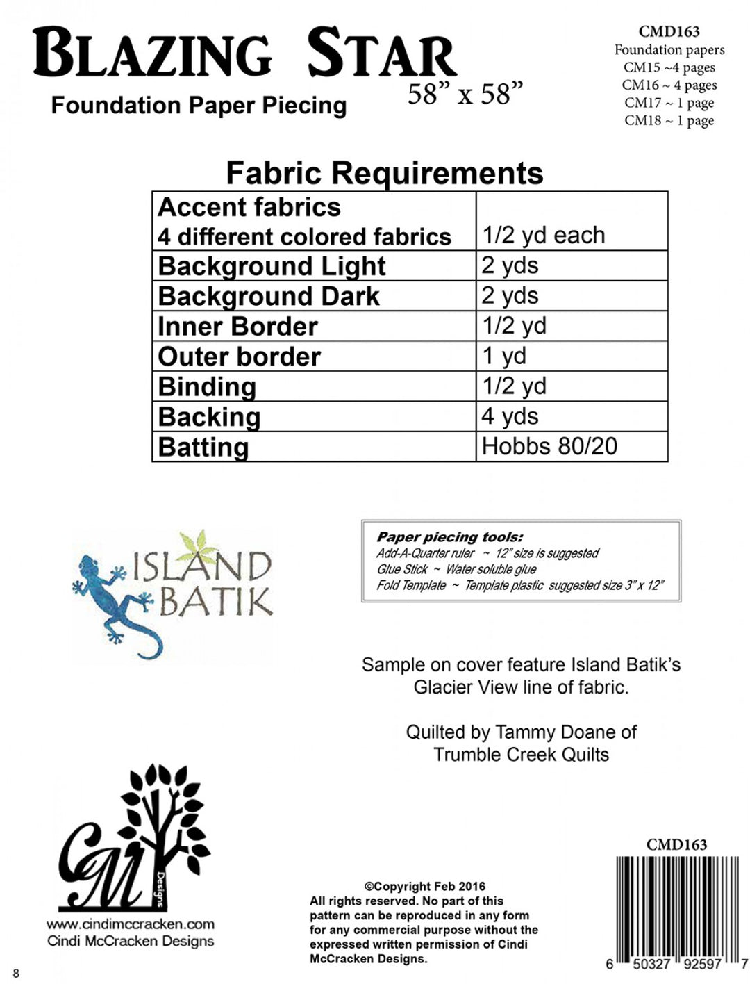 Blazing Stars Pattern – Quilting Books Patterns and Notions