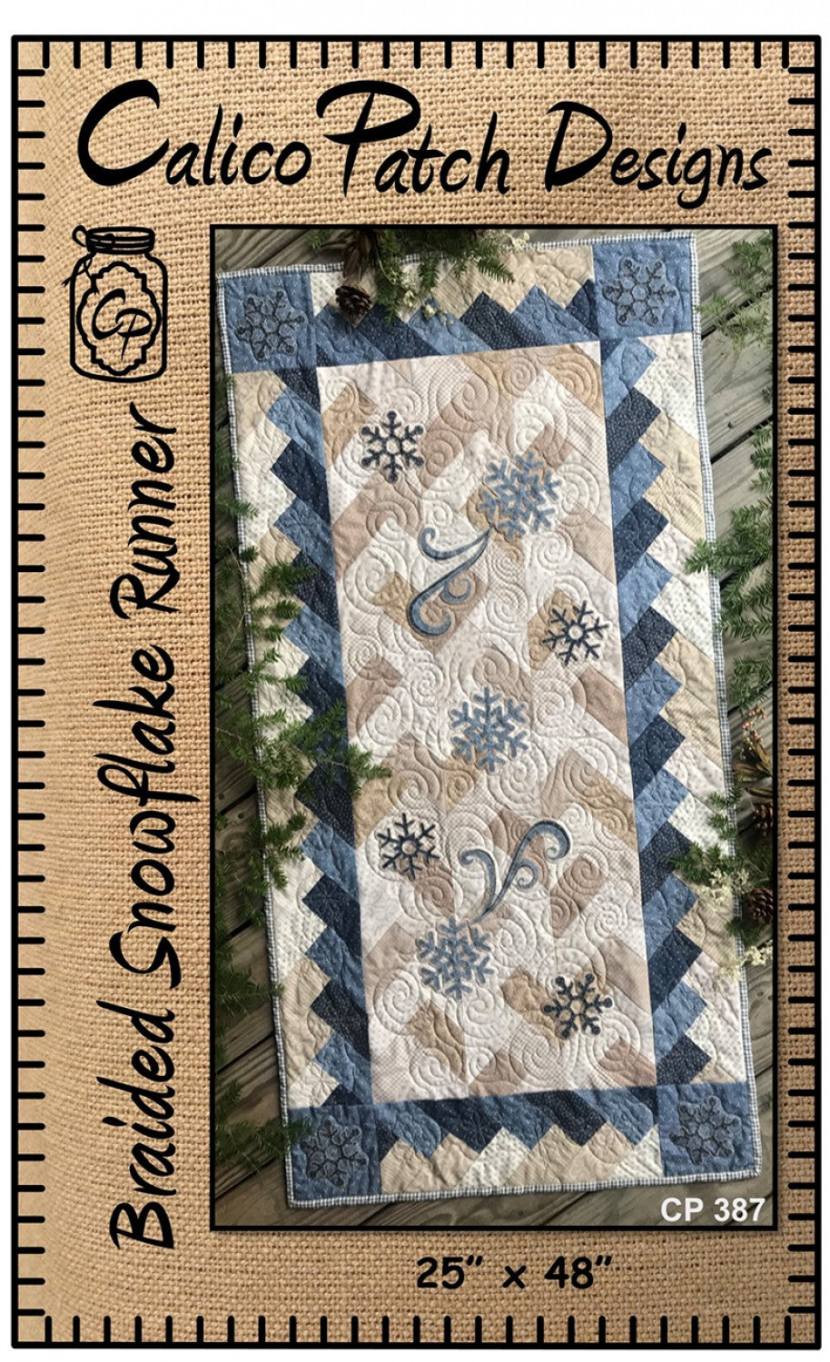 Braided Snowflake Patterns – Quilting Books Patterns and Notions