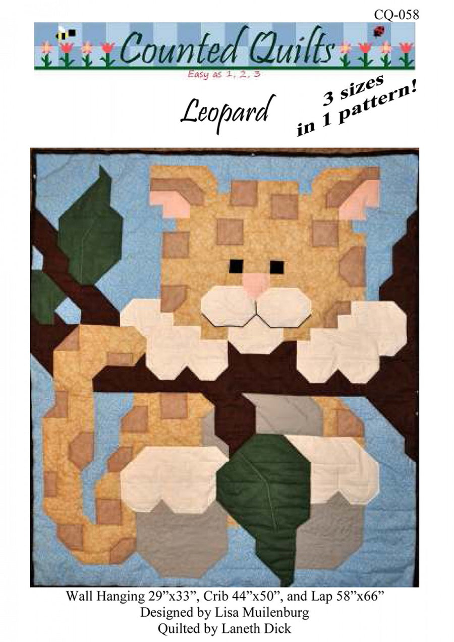 Leopard Quilters Pattern – Quilting Books Patterns and Notions