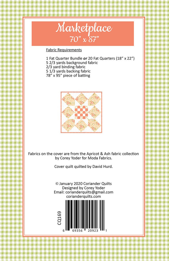 Marketplace Pattern – Quilting Books Patterns and Notions