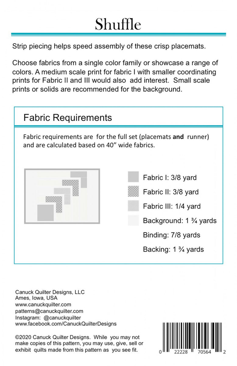 Shuffle Patterns – Quilting Books Patterns and Notions