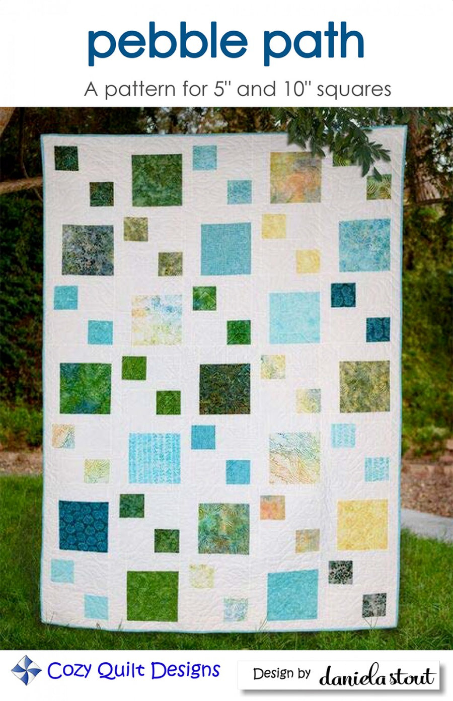 Pebbles Path Quilt Pattern – Quilting Books Patterns and Notions
