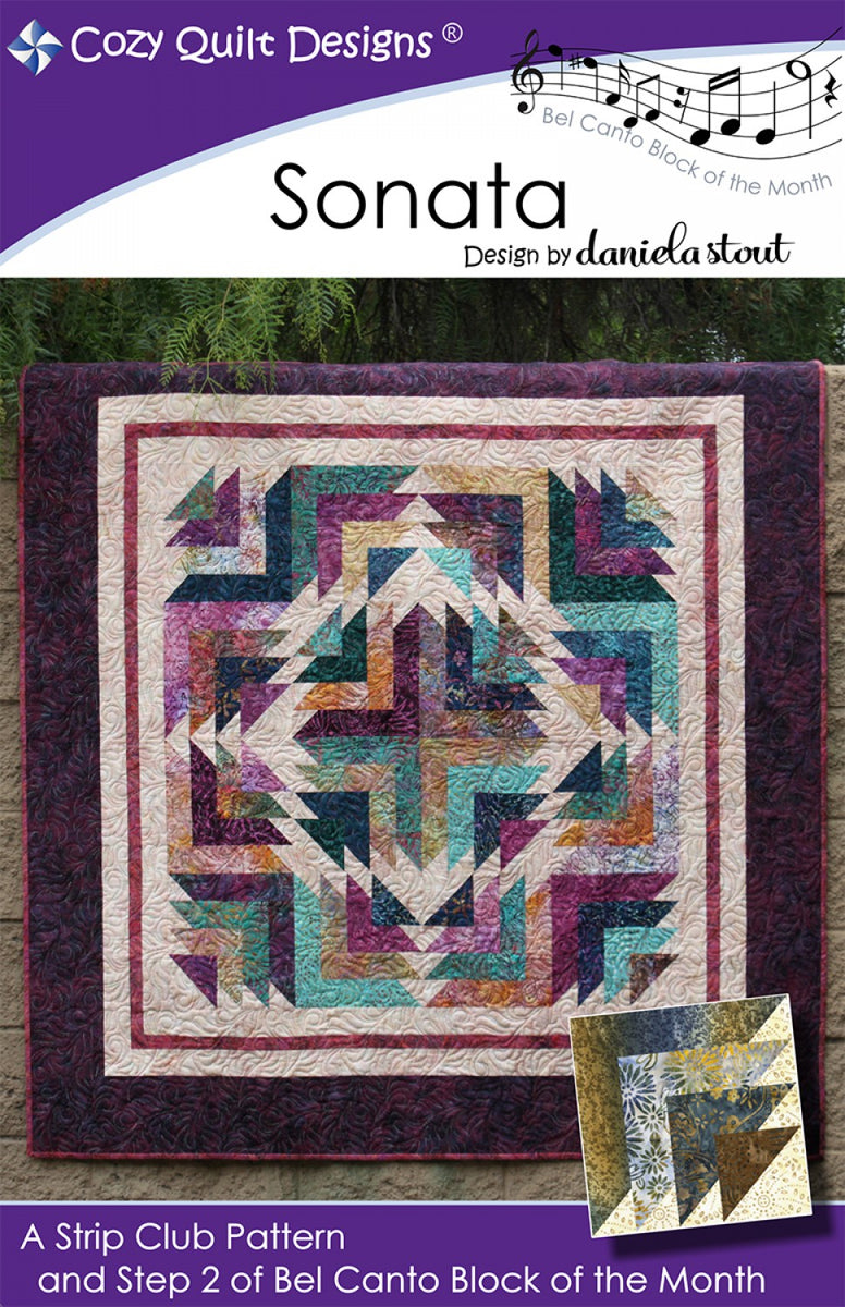 Sonata Quilters Pattern – Quilting Books Patterns and Notions