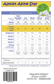 Almost Alone Star Quilting Patterns – Quilting Books Patterns and Notions