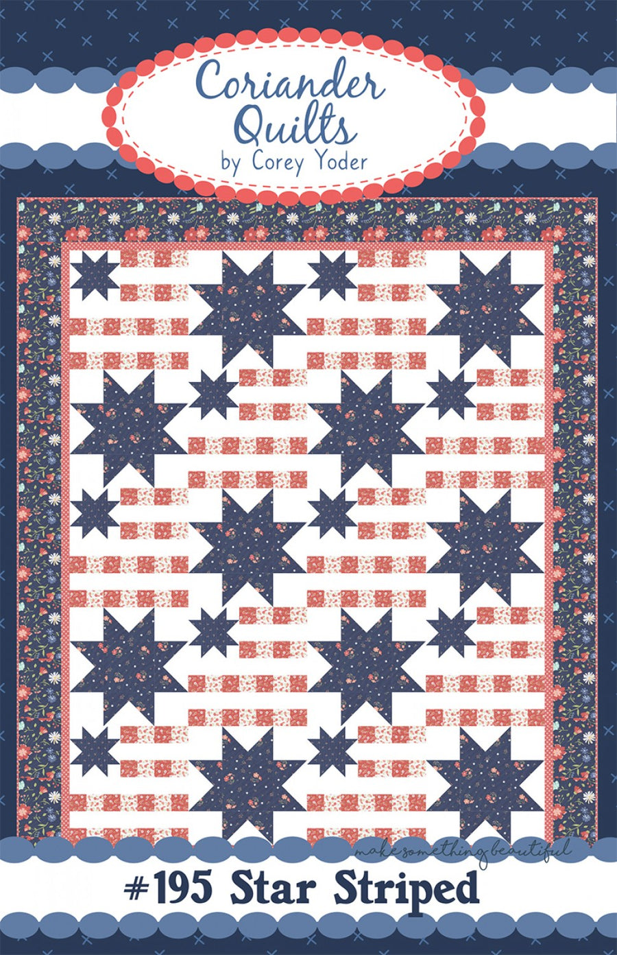 Star Striped Quilt Pattern – Quilting Books Patterns and Notions