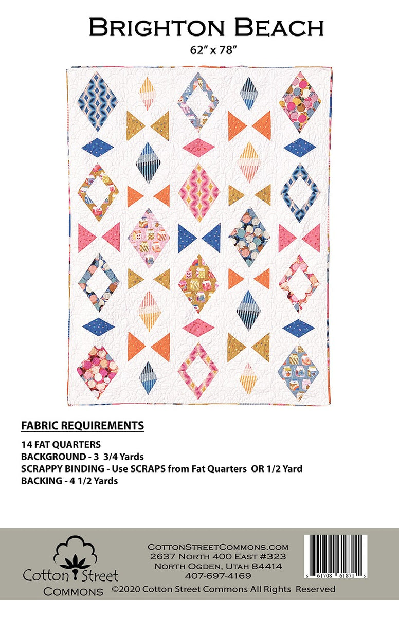 Brighton Beach Pattern – Quilting Books Patterns and Notions