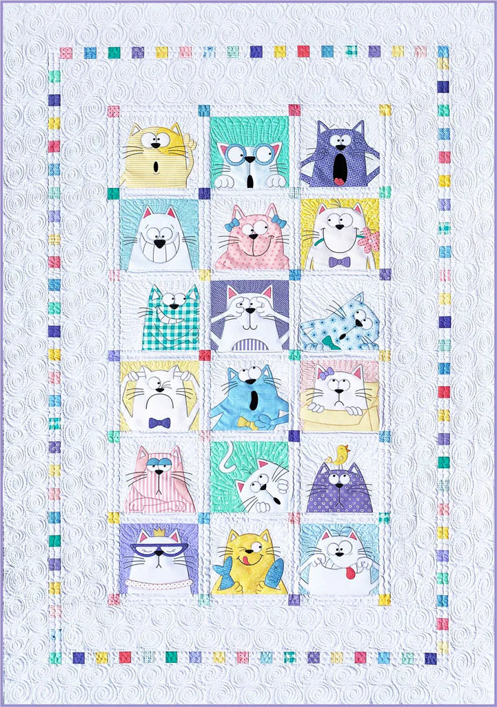 Cats Downloadable Pattern – Quilting Books Patterns and Notions