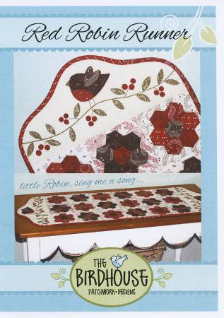 Red Robin Table Runner Quilting – Quilting Books Patterns and Notions
