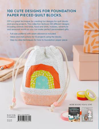 100 Paper Pieced Quilt Blocks – Quilting Books Patterns and Notions