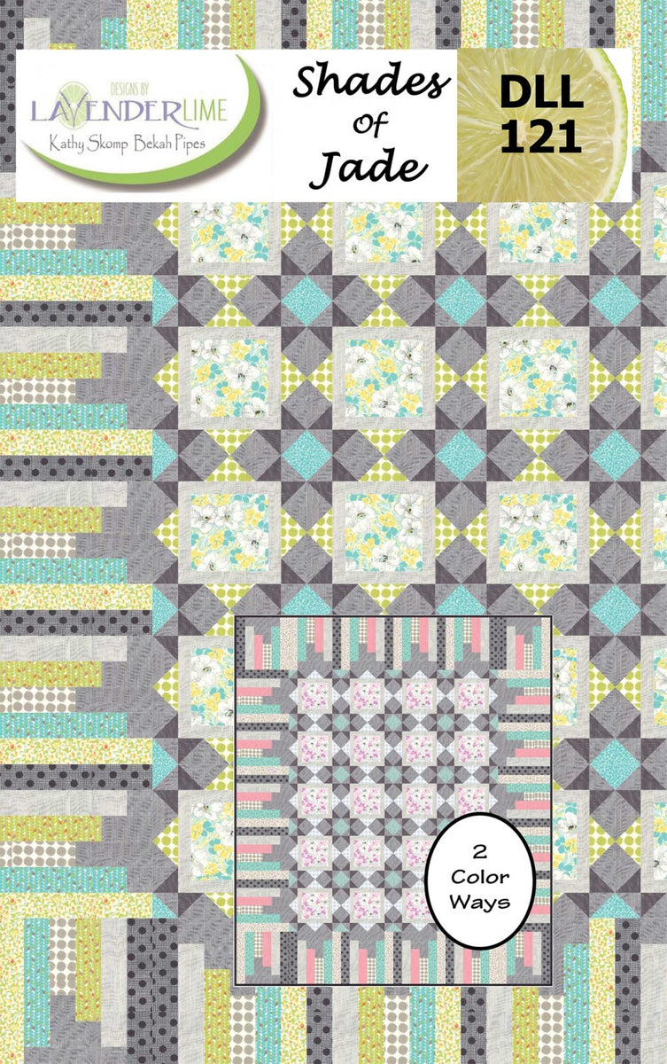 Shades of Jade Pattern – Quilting Books Patterns and Notions
