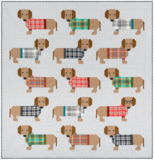 Dogs in Sweaters Quilt Pattern – Quilting Books Patterns and Notions