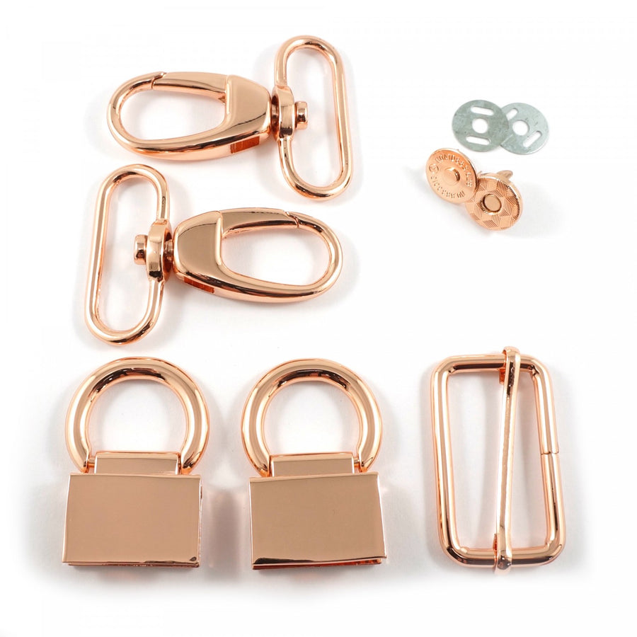 Double Flip Shoulder Bag Hardware Kit Copper Pattern – Quilting Books ...