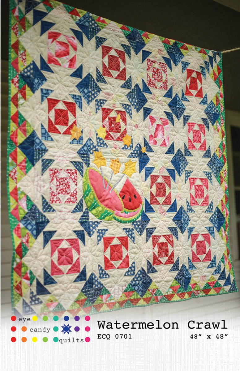 Watermelon Crawl Patterns – Quilting Books Patterns and Notions