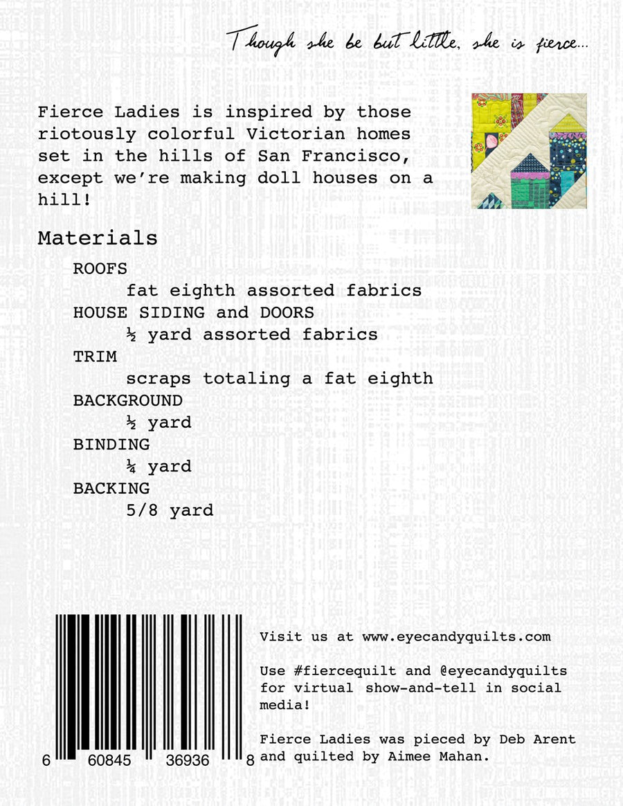 Fierce Ladies Quilting Patterns – Quilting Books Patterns and Notions