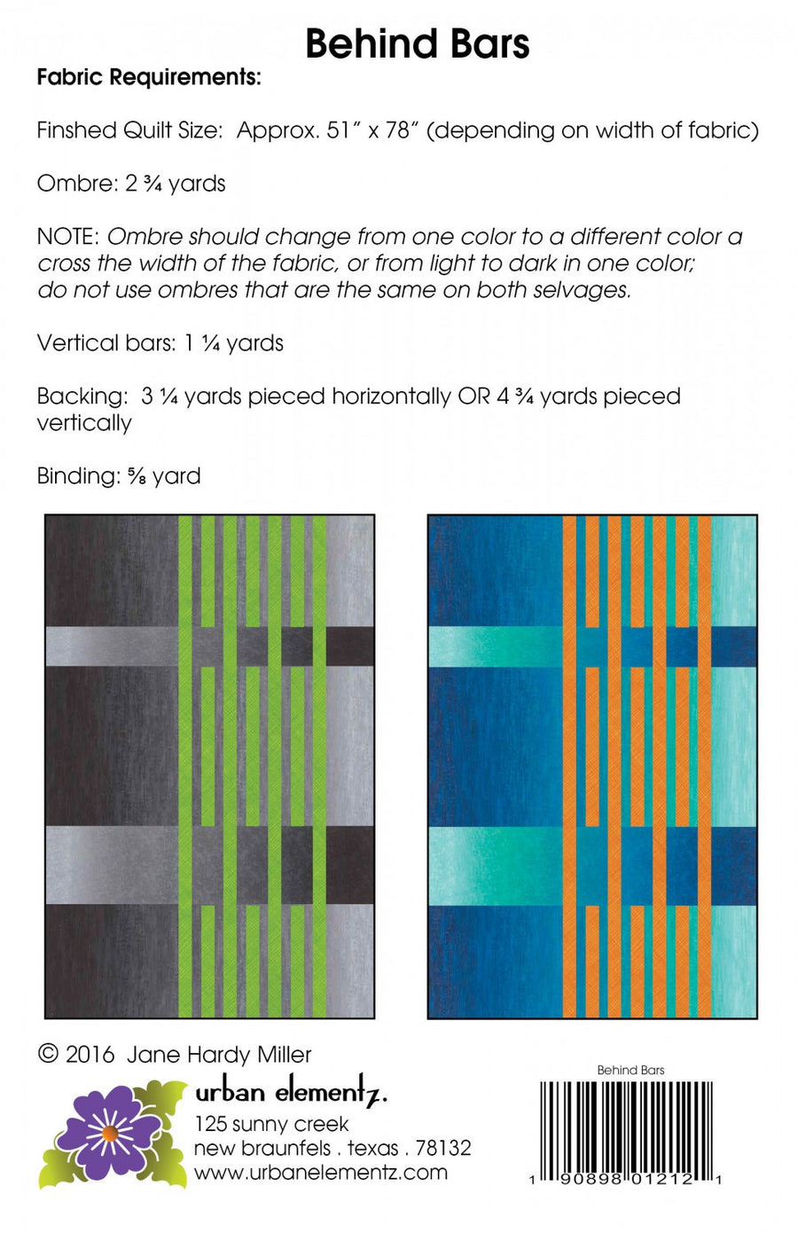 Urban Elementz Quilt Patterns – Quilting Books Patterns and Notions