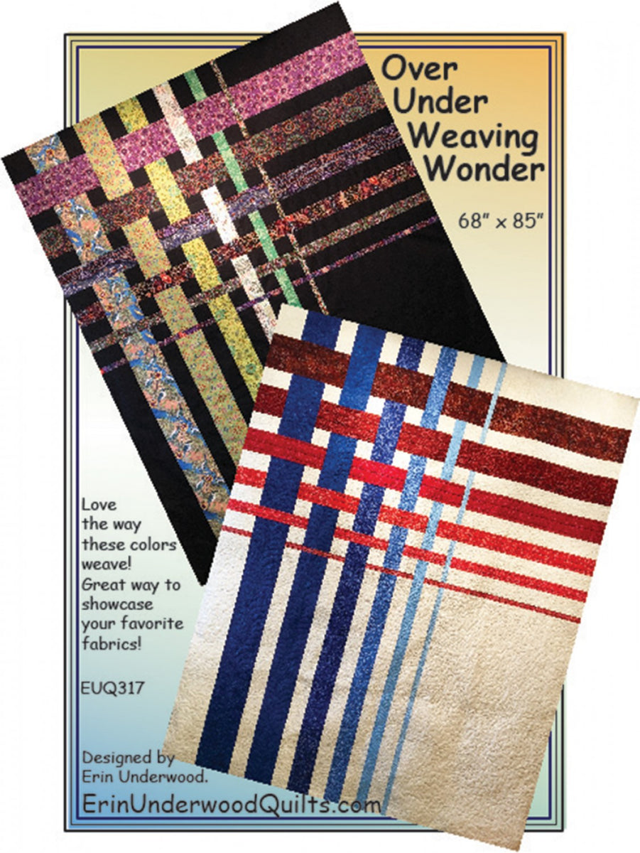 Over Under Weaving Wonder Quilting Patterns – Quilting Books Patterns ...
