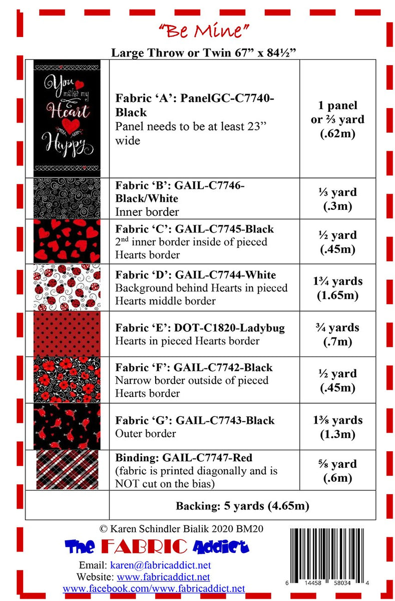 Be Mine Quilting Patterns – Quilting Books Patterns and Notions