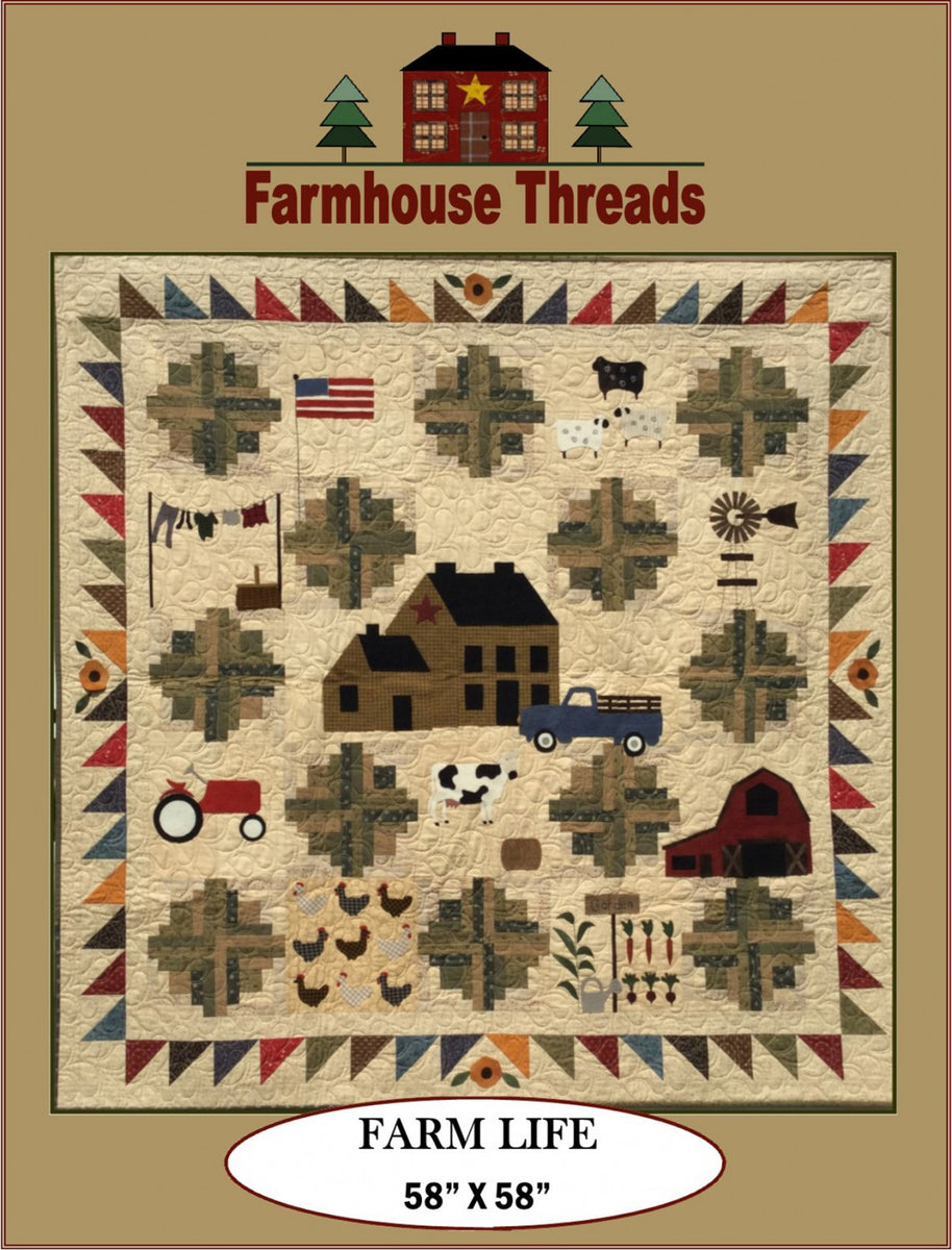 Farm Life QBPN Pattern – Quilting Books Patterns and Notions