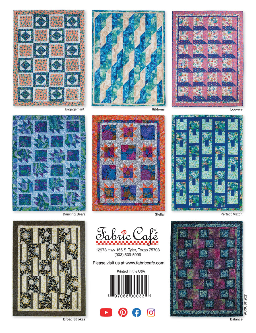 Fabric Cafe Quilt Patterns – Quilting Books Patterns and Notions