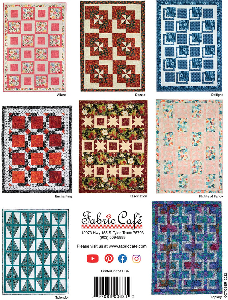Fabric Cafe Quilt Patterns – Quilting Books Patterns and Notions