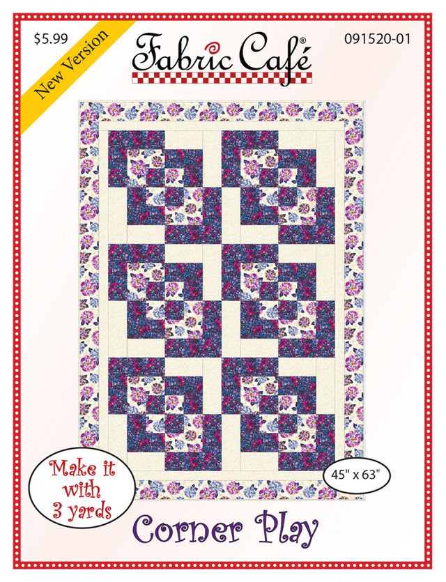 Corner Play Pattern Patterns – Quilting Books Patterns and Notions