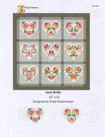 June Bride Pattern – Quilting Books Patterns and Notions