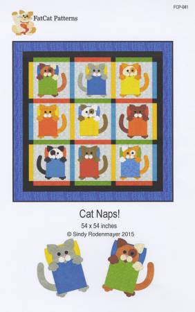 Cat Naps ! Pattern – Quilting Books Patterns and Notions