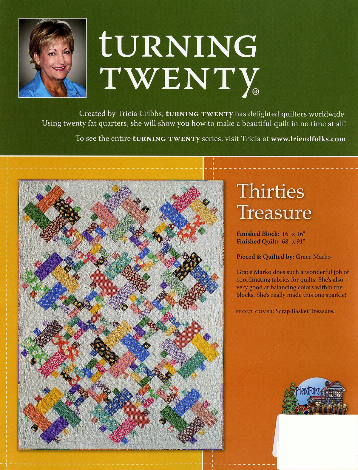 Turning Twenty Quilt Patterns – Quilting Books Patterns and Notions