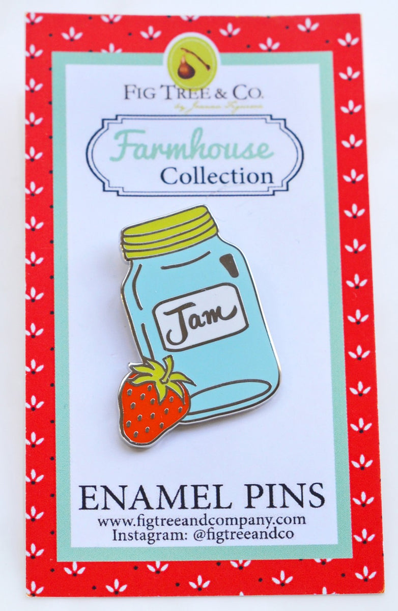 Mason Jar Enamel Pin Quilters Pattern – Quilting Books Patterns and Notions