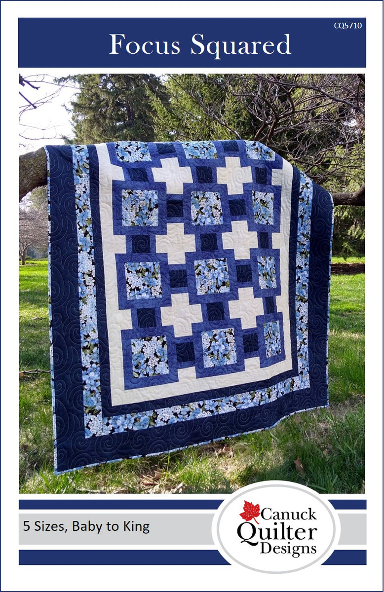 Focus Squared Downloadable Pattern – Quilting Books Patterns and Notions