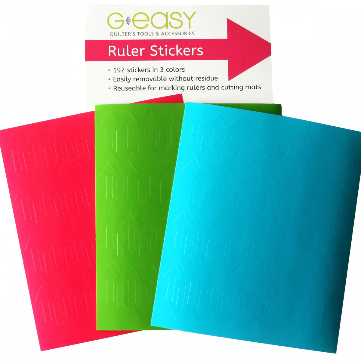 GEasy Ruler Stickers Quilt Pattern – Quilting Books Patterns and Notions