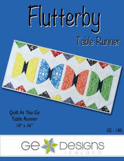 Flutterby Table Runner QBPN Patterns – Quilting Books Patterns and Notions