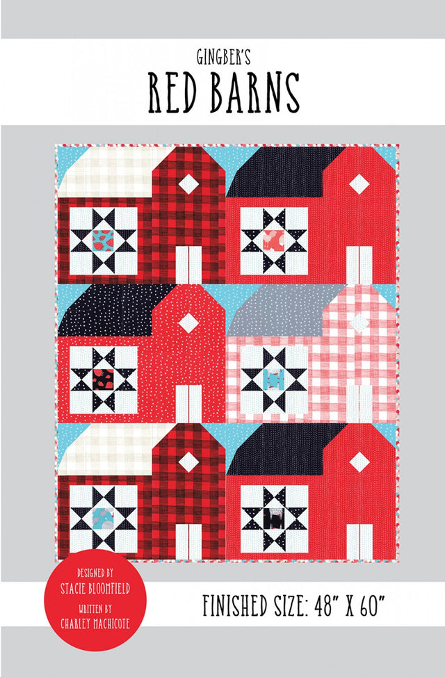 Red Barns Quilt Pattern Quilting Patterns – Quilting Books Patterns and ...